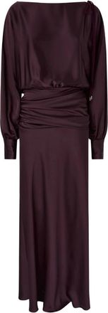 Pinko Pinko, Femme, Robes, Violet, Taille: 44 FR Maxi Robes