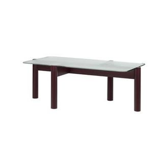 Noo.ma NOO. MA - Table basse Kob - Rouge - Hêtre massif certifié FSC - Designer noo. ma team