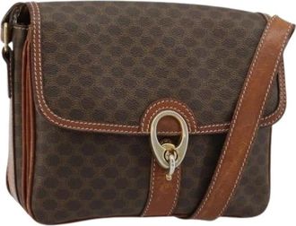 Celine Sac bandouli&egrave;re vintage doccasion - Femme - Pre-owned - Brun - Taille: ONE Size