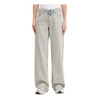 Karl Lagerfeld Jean large - Femme - Jeans - Bleu - Taille: W26 L32