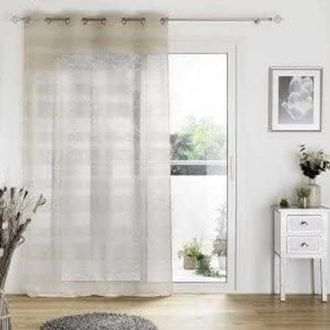 Douceur d'Intérieur Vorhang, Natur, 140 x 280 cm