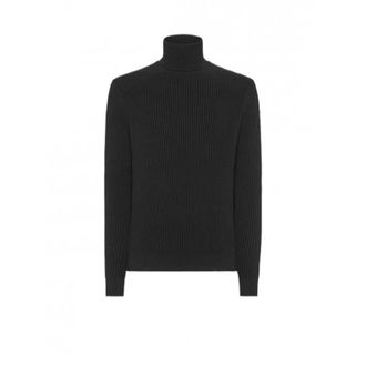 Roberto Ricci Design Schwarzer Rollkragenpullover - - Knitwear - Herren - Schwarzk - L
