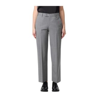 PT01 Hellgraue Stilvolle Hose - - Trousers - Damen - Grau - L