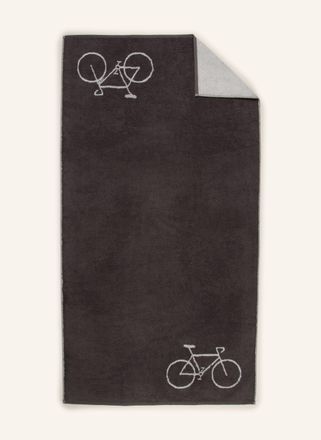 Caw&Ouml; Duschtuch Velo grau