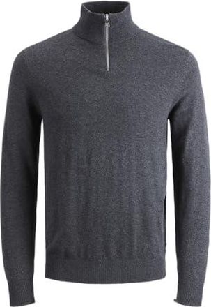 Jack & Jones Zip &agrave; Quart Zip &agrave; Quart Dark Grey Melange XXL Dark Grey Melange XXL