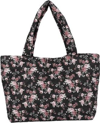 Generic Kexpery Sac &agrave; main f&eacute;minin floral bandouli&egrave;re rembourr&eacute; grand Sac port&eacute; sous le bras ou &agrave; la poign&eacute;e pour usage quotidien