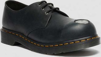 Dr. Martens 1461 Metal Toe Leder Schuhe in Schwarz, Gr&ouml;&szlig;e: 36