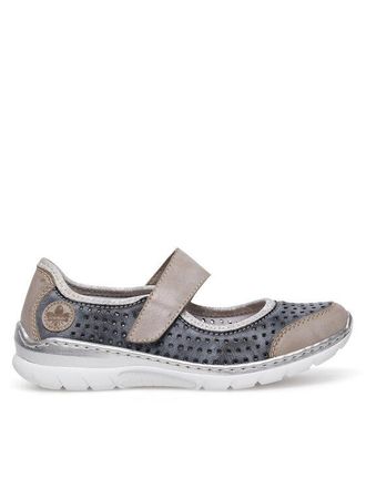 Rieker Halbschuhe L32B5-42 Blau