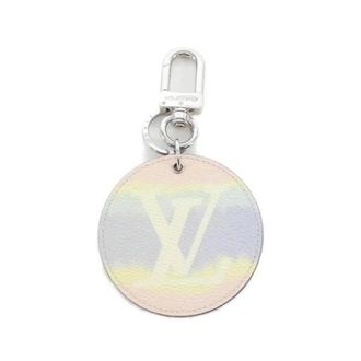 Louis Vuitton unisex, Pre-owned, Multicolore, Taille: ONE Size Porte-cl&eacute;s en toile Pre-owned
