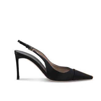 Tom Ford Femme, Chaussures, Noir, Taille: 41 EU Escarpins Slingback Orn&eacute;s de Cristaux