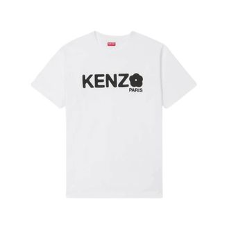 Kenzo Boke Flower 2.0 Loose T-Shirt - - Tops - Damen - Wei&szlig; - S