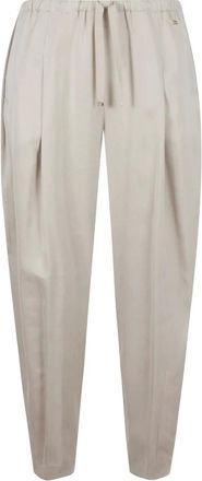 Herno Femme, Pantalons, Beige, Taille: 38 FR Pantalons