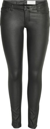 Noisy May NMALLIE LW Skinny Coated Black Pant NOOS