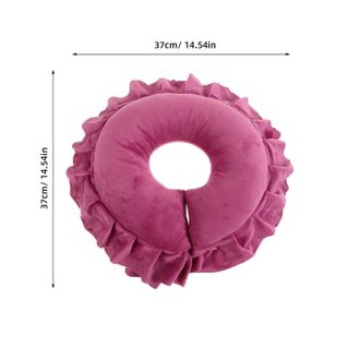 FOMIYES Massagekissen U F&ouml;rmig aus Epe Velours f&uuml;r Gesichts und Nackenmassage mit Zentraler &Ouml;ffnung f&uuml;r Spa Salon und Bauchlage Anwendungen