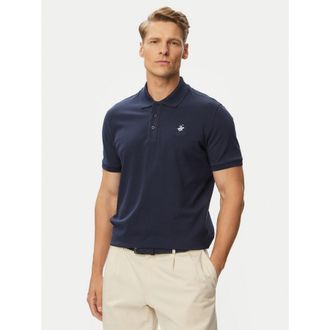 Beverly Hills Polo Club Poloshirt P-SS26M-P450124 Dunkelblau Regular Fit