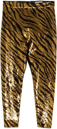 Balenciaga legging en jersey stretch &agrave; sequins - Or