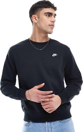 Nike Club - Sweat en tissu éponge - Noir