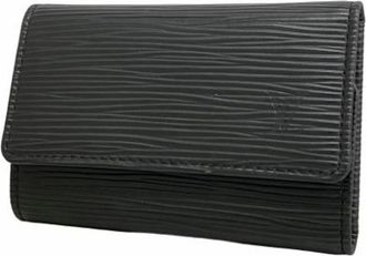 Louis Vuitton unisex, Pre-owned, Noir, Taille: ONE Size Porte-cl&eacute;s en tissu Pre-owned