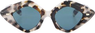 Cutler and Gross Femme, Accessoires, Multicolore, Taille: 48 MM Jet Engine Grey Oversize Lunettes de soleil