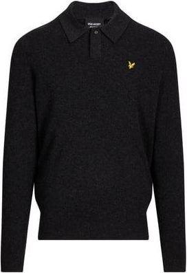 Lyle & Scott Pull polo en laine vierge mélangée