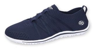 Dockers by Gerli Barfu&szlig;schuh DOCKERS BY GERLI, Damen, Gr. 41, blau (navy), Textil, Schuhe Barfu&szlig;schuh, Schlupfschuh, Sneaker, Sommerschuh in l&auml;ssiger Strick-Optik, Top