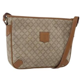 Celine Sac bandouli&egrave;re en plastique Pre-owned - Femme - Pre-owned - Beige - Taille: ONE Size