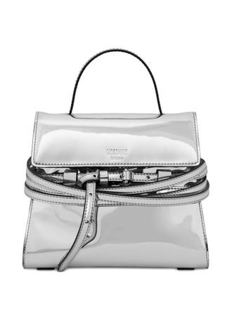 Moschino sac cabas Tie Me - Argent