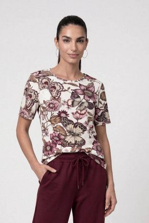 Monari T-Shirt 809767 Blumenmuster