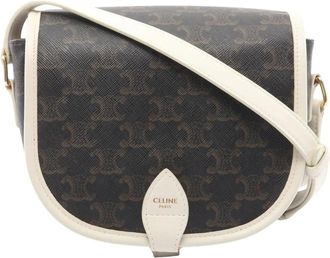Celine Sac bandouli&egrave;re vintage monogramme en toile Pre-owned - Femme - Pre-owned - Noir - Taille: ONE Size