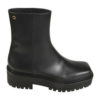 Gianvito Rossi Warner Biker Boots - - Shoes - Damen - Schwarzk - 38 EU