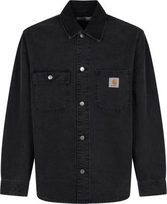 Carhartt Work in Progress Homme, Chemises, Noir, Taille: S Mitch Shirt Jacket