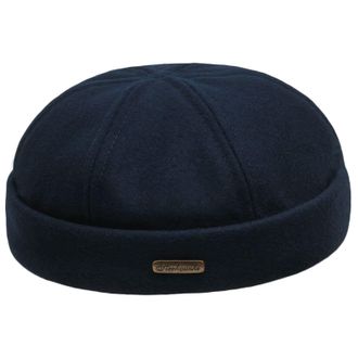 Sterkowski Docker Mütze | Wolle Beanie Kappe für Herren und Frauen | Docker Cap Leon der Profi Beanie Herren Fahrrad Mütze Kapitänsmütze Herren Wintermütze Herre