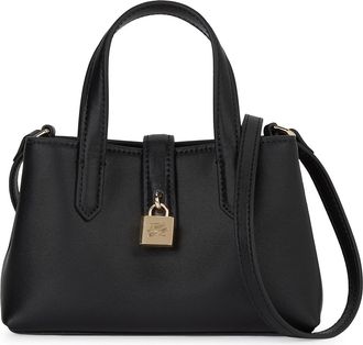 Karl Lagerfeld Pouch K/Autograph Mini-Umh&auml;ngetasche mit Vorh&auml;ngeschloss