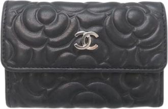 Chanel Pre-owned Vintage Card Case - Femme - Pre-owned - Noir - Taille: ONE Size