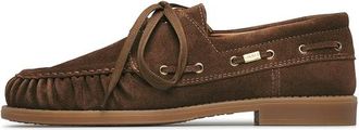 Loriblu Femme, Chaussures, Brun, Taille: 35 EU Mocassins en daim