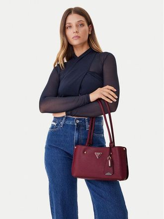 Guess Handtasche Maridian II HWBG69 74090 Dunkelrot