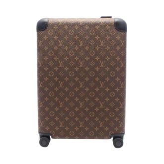 Louis Vuitton Pre-owned Horizon 55 Monogram Macassar suitcase - unisex - Pre-owned - Brun - Taille: ONE Size