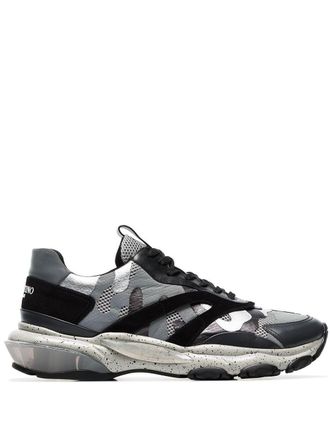 Valentino Garavani baskets Bounce - Argent