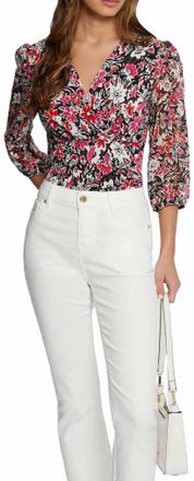 Morgan T-Shirt 3/4-Ärmel und Druck Multico M