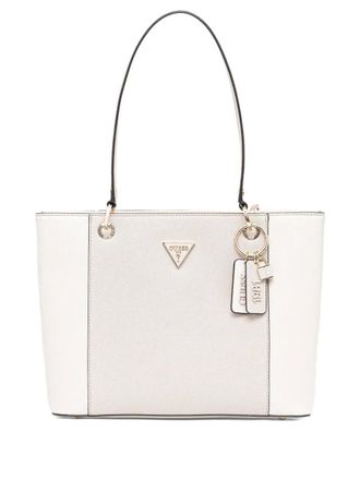 Guess Co cabas Noelle &agrave; logo triangle - Tons neutres