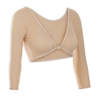 Generic T-shirts surdimensionnés pour femme avec col en V des deux côtés, grande taille, haut court galbant pour les anciens combattants, chemises à manches l