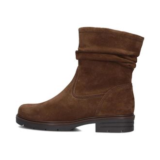 Gabor Braune Wildleder Stiefeletten f&uuml;r Damen - - Shoes - Damen - Braun - 38 1/2 EU