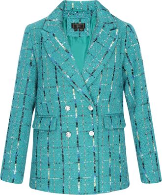 Faina Jacke Frauen t&uuml;rkis mehrfarbig