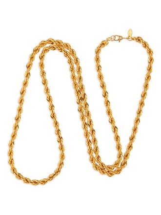 Monet Jewelry 1980 Halskette - Gold