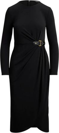 Polo Ralph Lauren Femme, Robes, Noir, Taille: 44 FR Sablise Robe de jour &agrave; manches longues