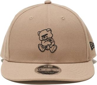 Undercover casquette New Era 9Fifty &agrave; broderie ourson - Tons neutres