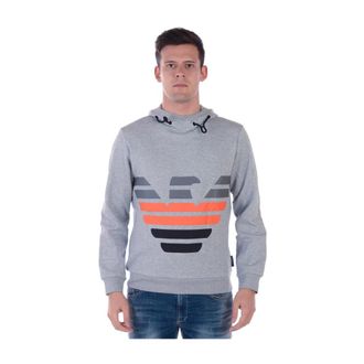 Emporio Armani Sweatshirt Hoodie - - Sweatshirts & Hoodies - Herren - Grau - M