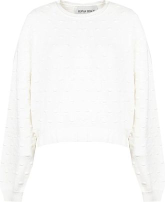 Silvian Heach Rundhals-Pullover - - Knitwear - Damen - Wei&szlig; - M