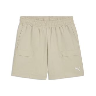 Puma Short Cargo 6 d&eacute;contract&eacute; Wardrobe ESS Homme XS, Pebble Gray Beige