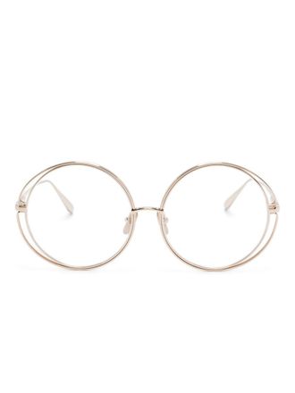 Linda Farrow lunettes de vue Selene - Or